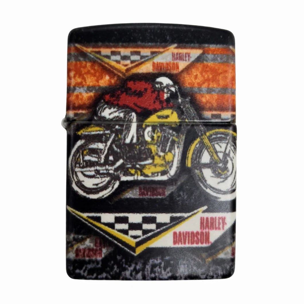 Harley-Davidson Race Chrome Zippo Lighter – Yellowstone Harley-Davidson