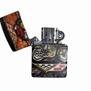 Harley-Davidson Race Chrome Zippo Lighter – Yellowstone Harley-Davidson