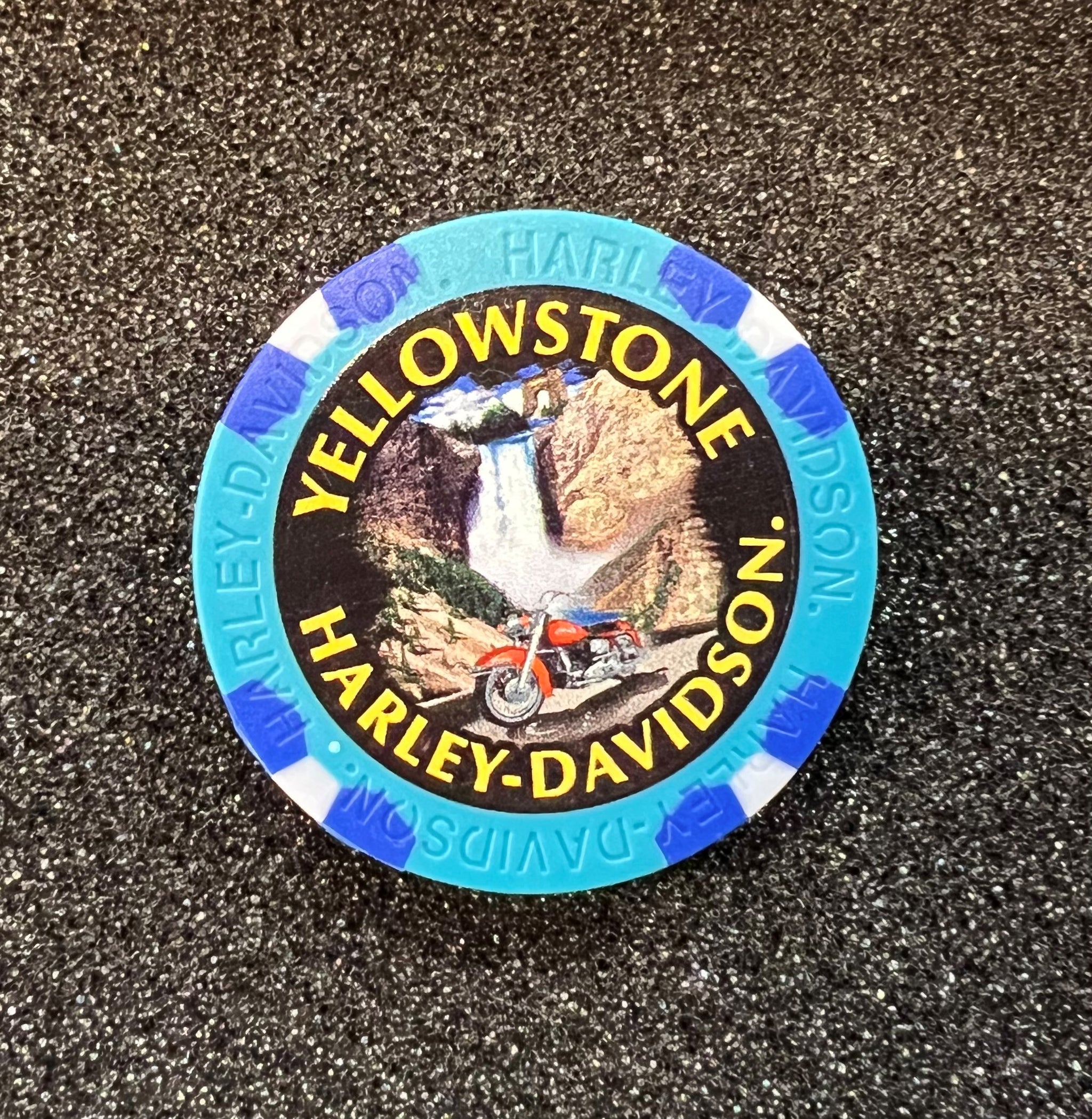 Yellowstone Harley-Davidson Full Color Poker Chip