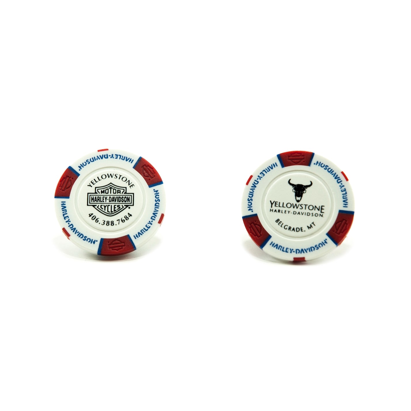 Yellowstone Harley-Davidson Poker Chip